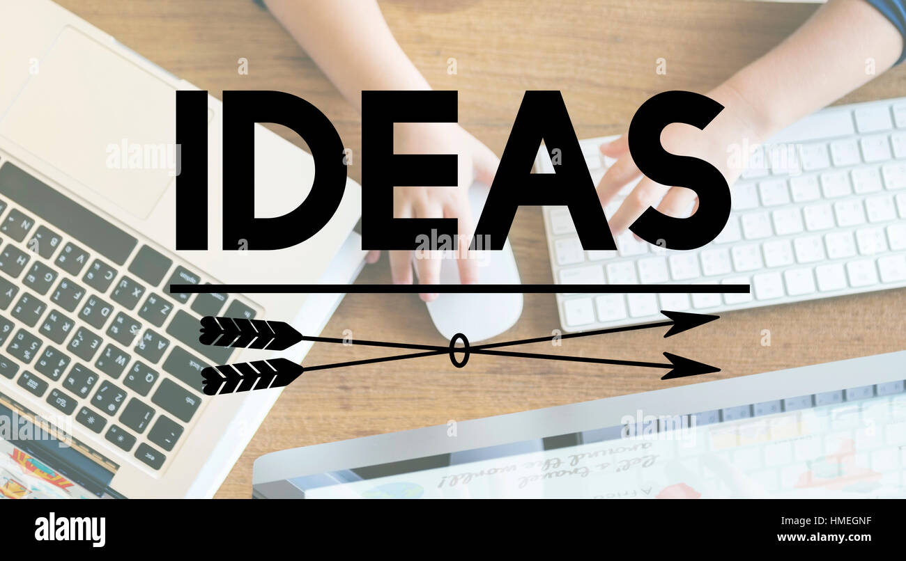 Creative Ideas Internet Learning Concept Stock Photo - Alamy