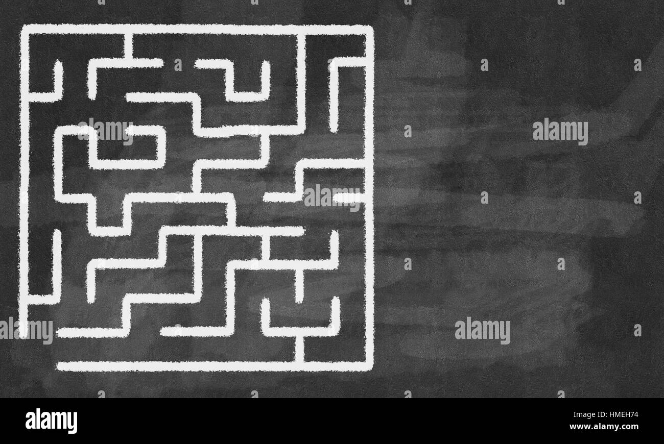 Labyrinth pattern hi-res stock photography and images - Alamy