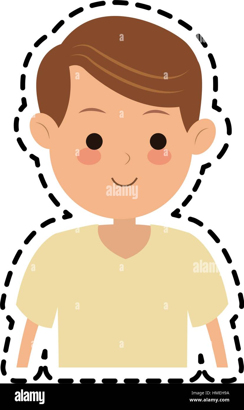 boy cartoon icon Stock Vector Image & Art - Alamy