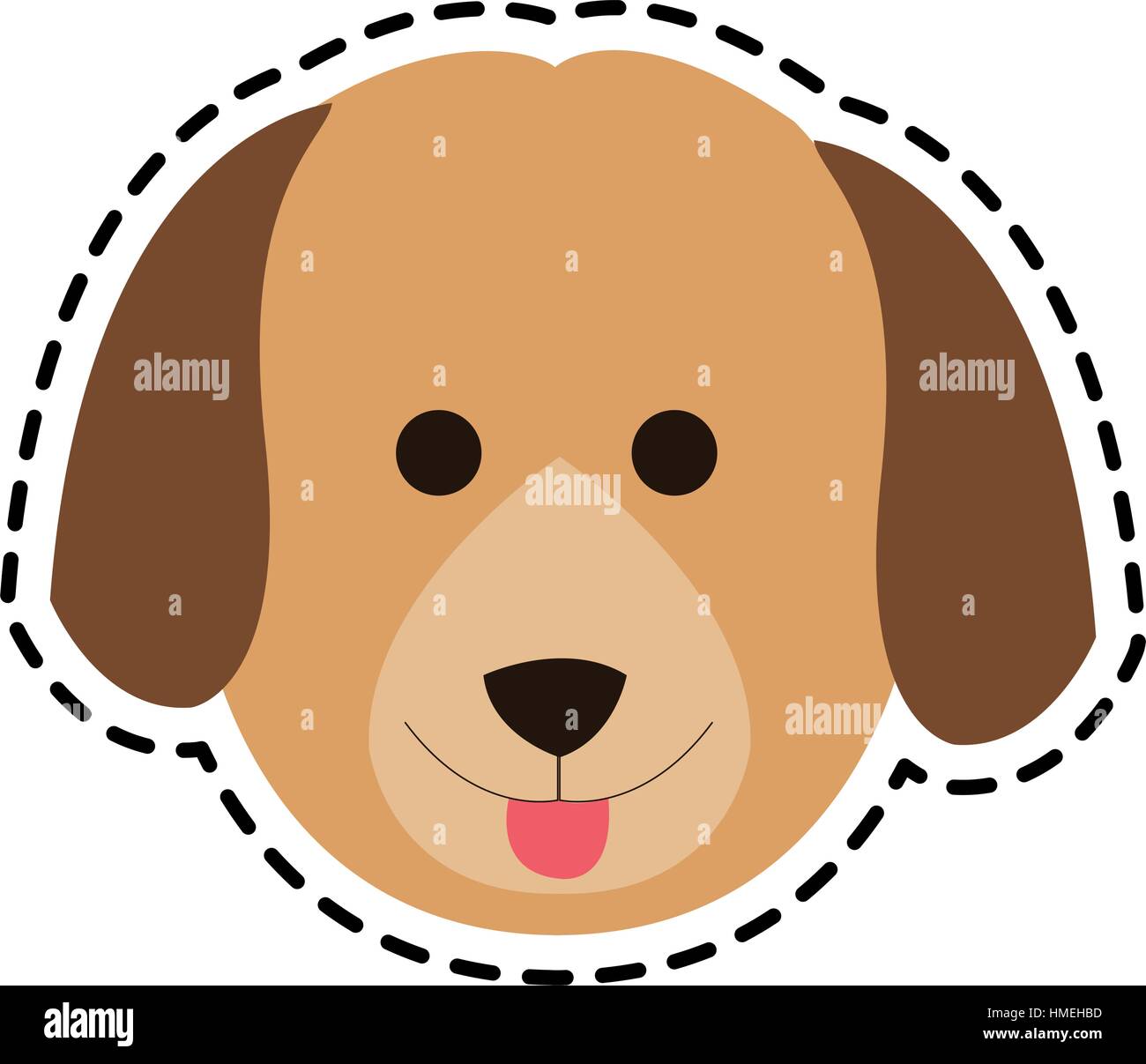 dog cartoon icon Stock Vector Image & Art - Alamy