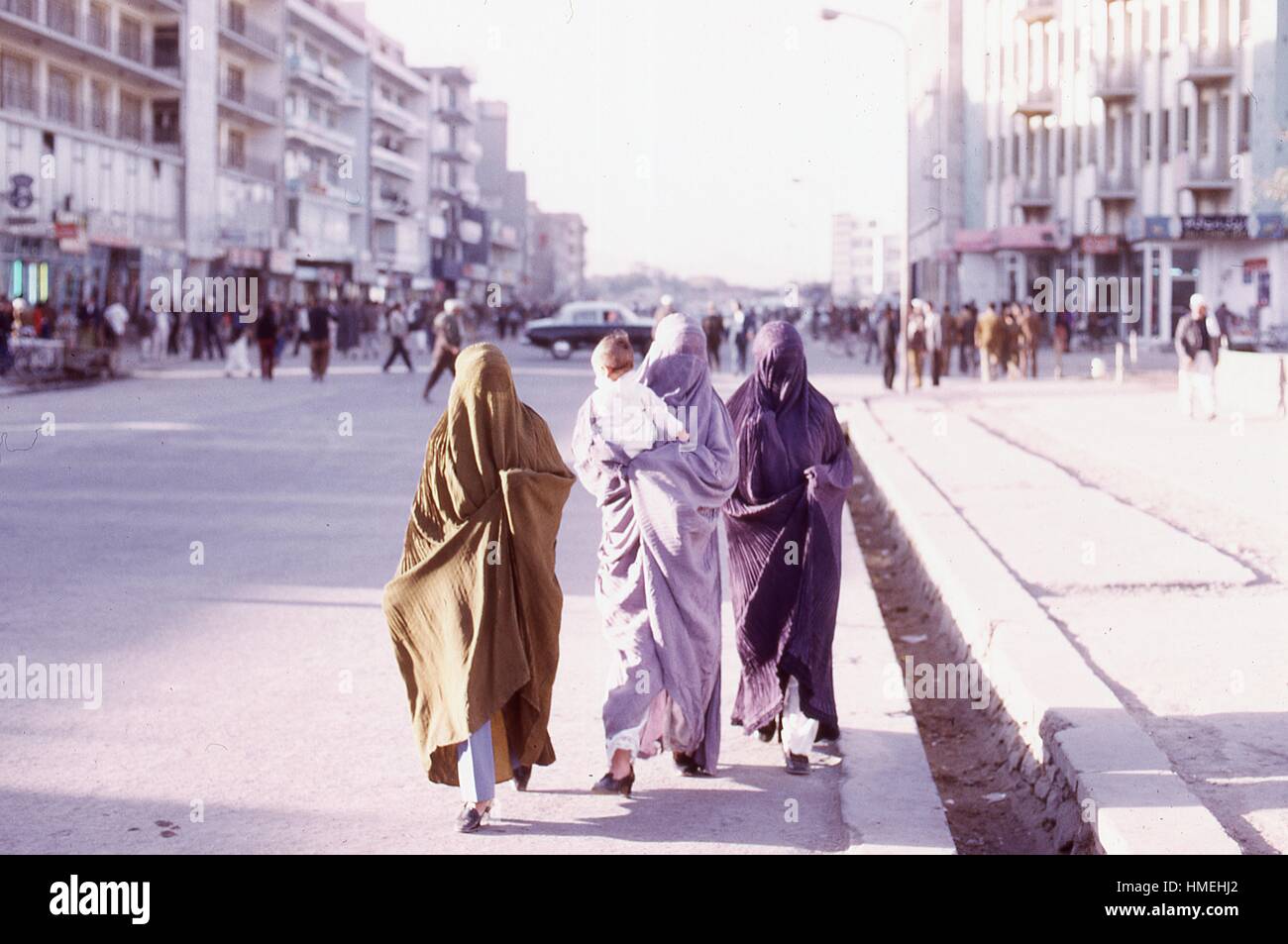 Afghanistan women burka high heels hi-res stock photography and images ...
