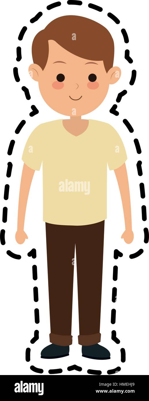 boy cartoon icon Stock Vector Image & Art - Alamy