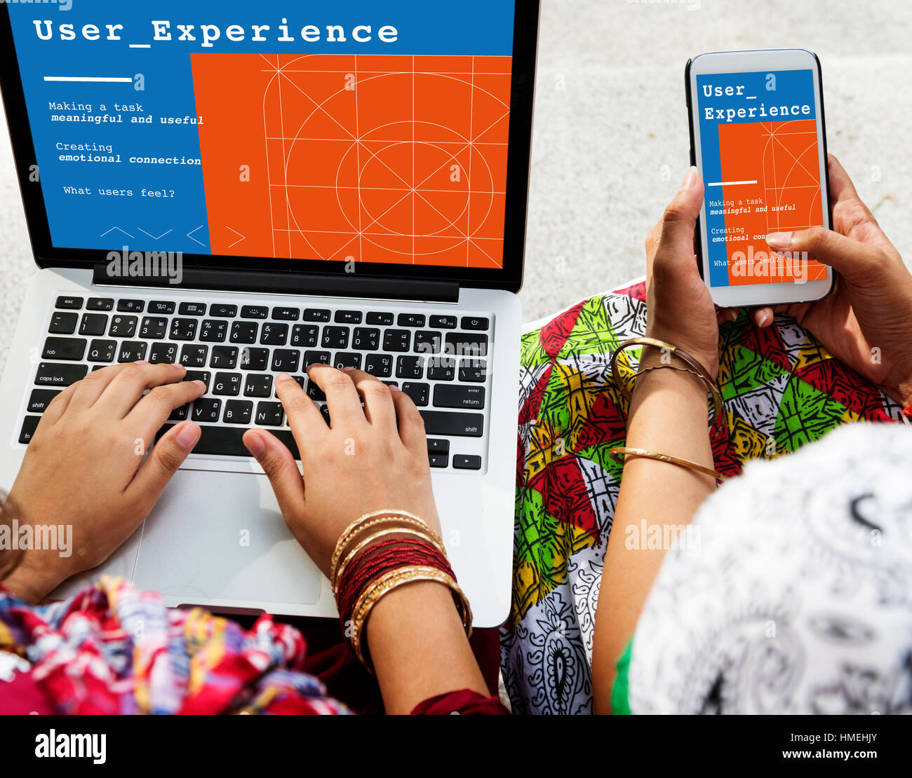 Web Design User Interface Concept Stock Photo - Alamy