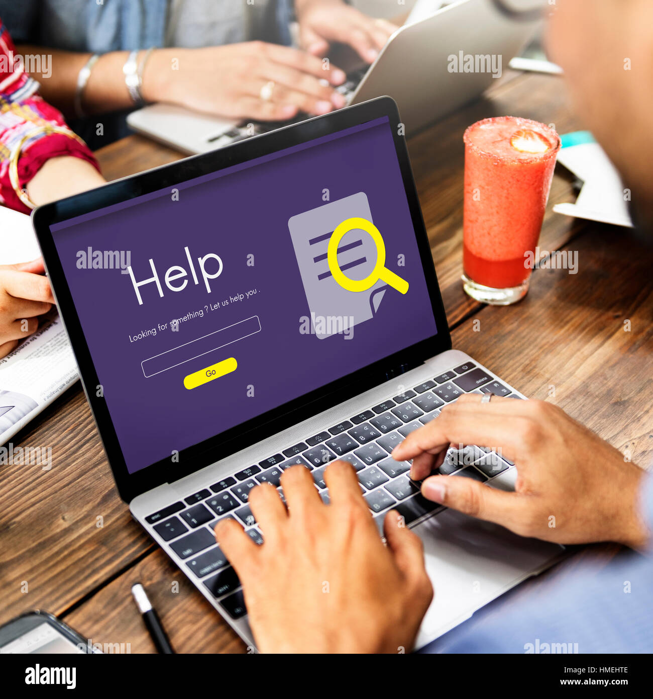 Call Center Hot Line Information Concept Stock Photo - Alamy