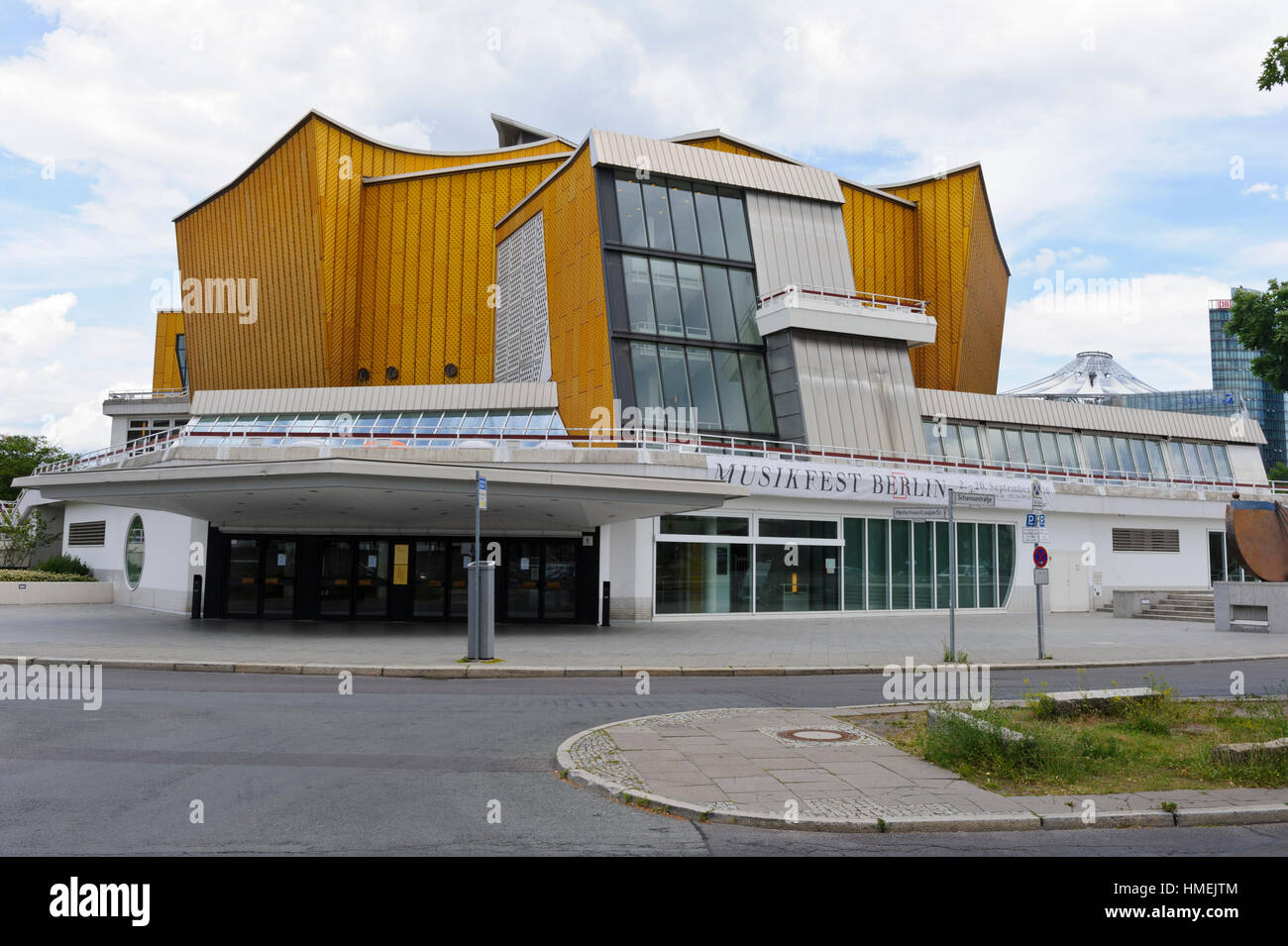 Berlin Philharmonic Concert Hall, Germany Stock Photo - Alamy