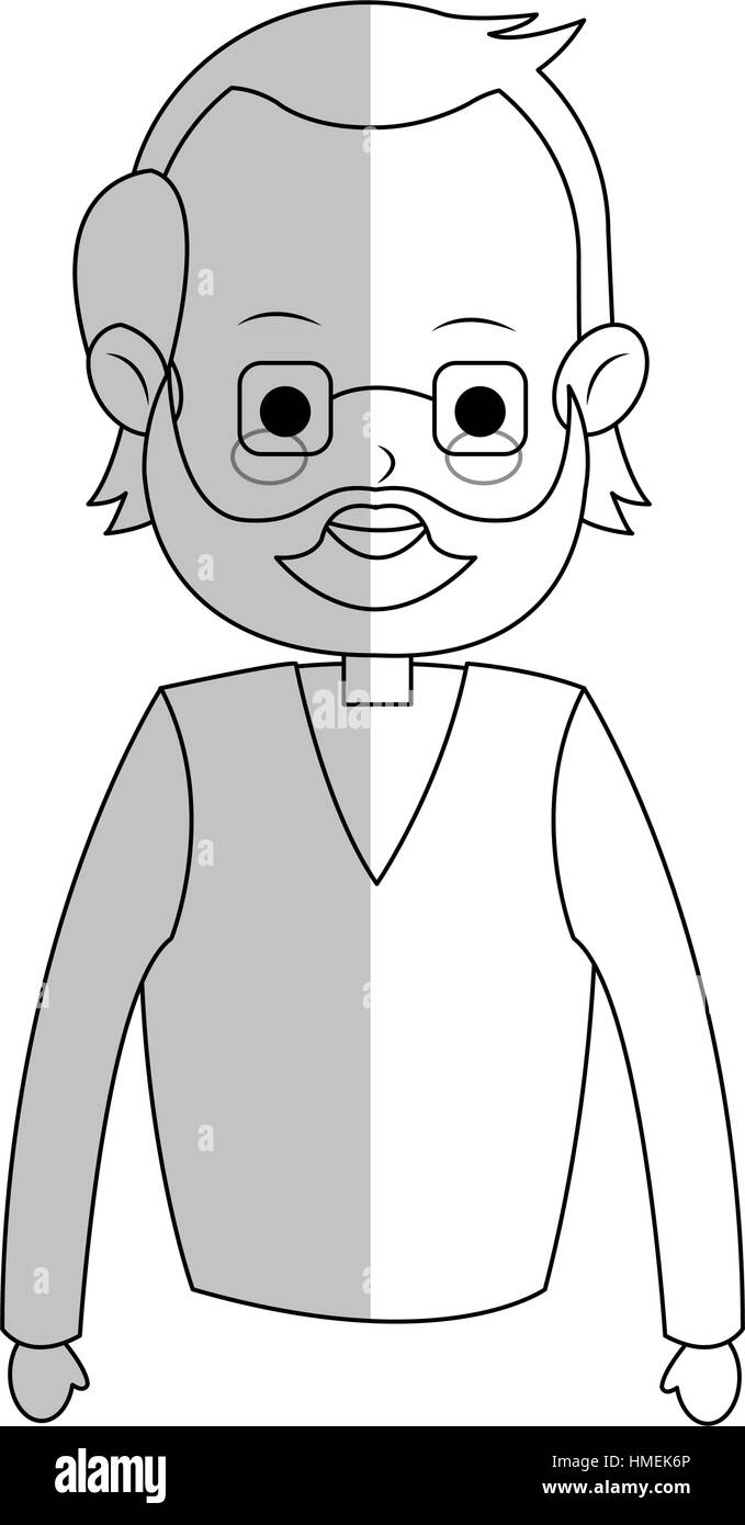 old man cartoon icon Stock Vector Image & Art - Alamy