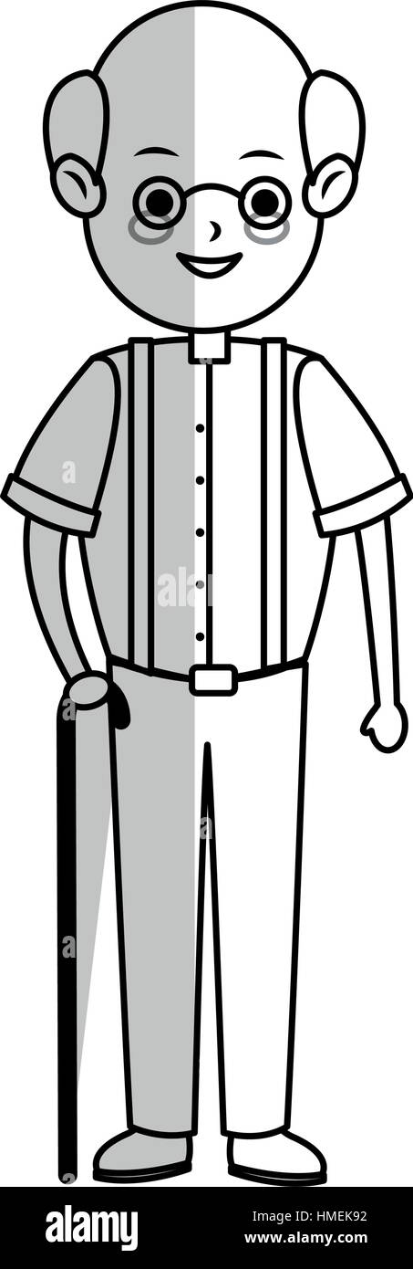 old man cartoon icon Stock Vector Image & Art - Alamy
