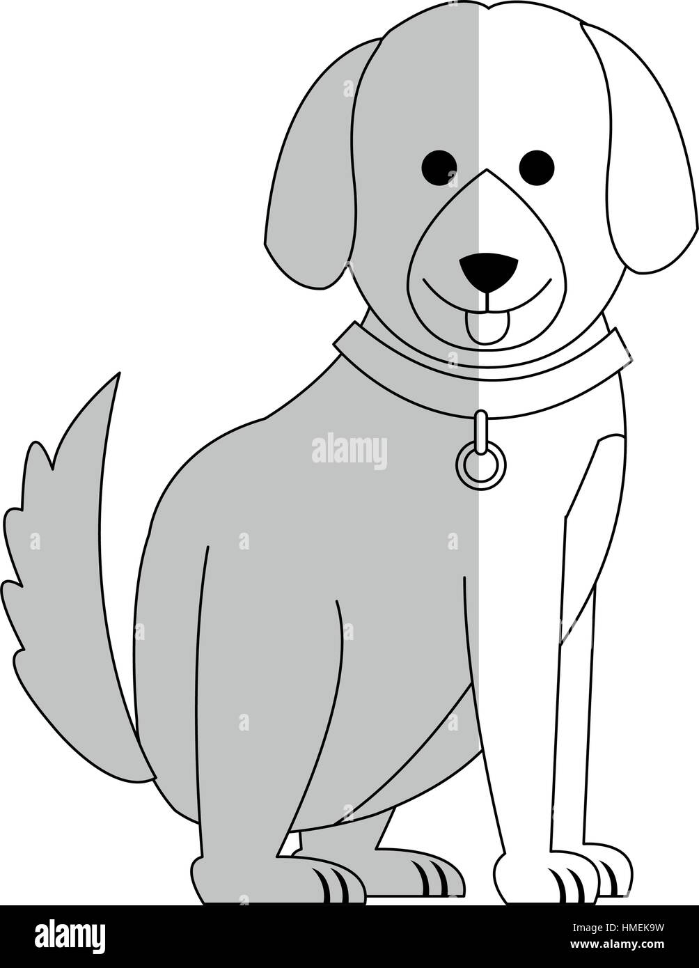 dog cartoon icon Stock Vector Image & Art - Alamy