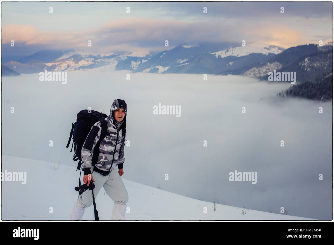 photographer in mount ridge Stock Photo - Alamy