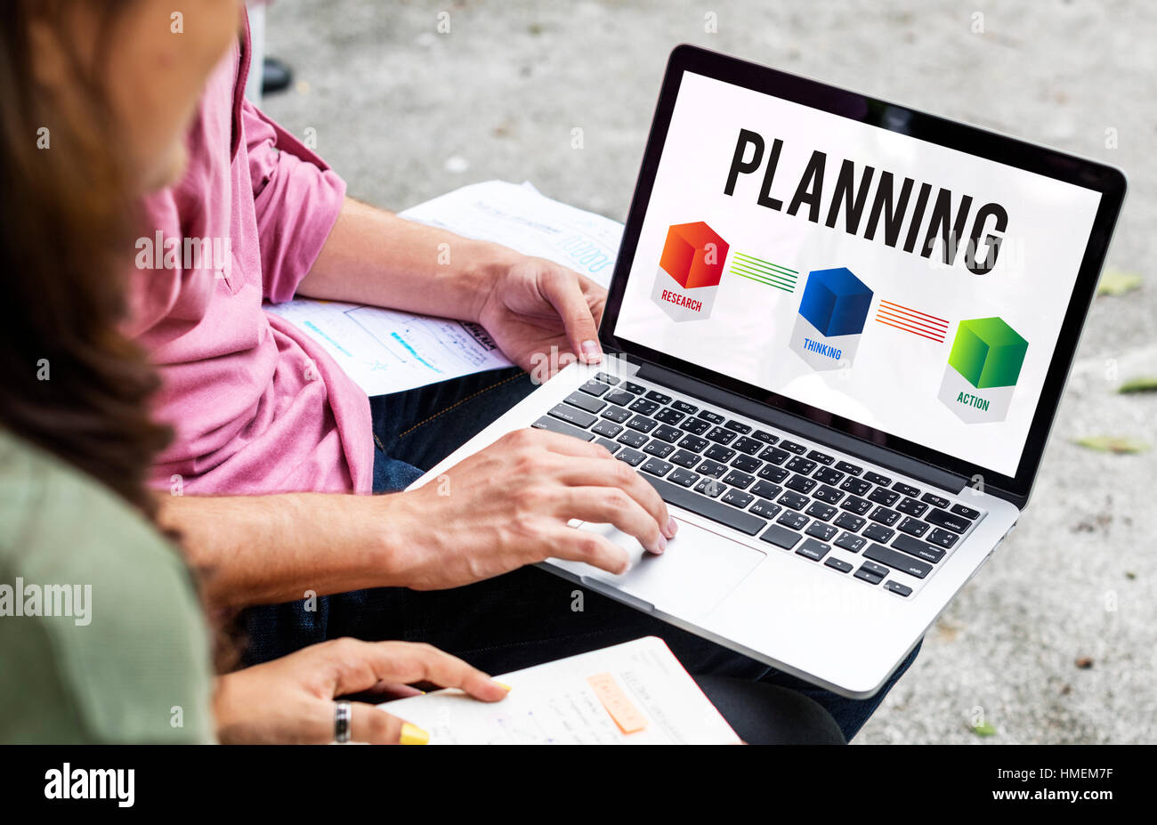 Business System Development Diagram Concept Stock Photo - Alamy