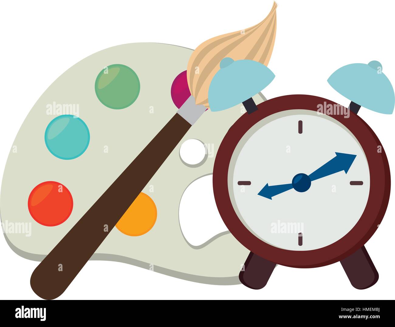 set school supplies icons vector illustration design Stock Vector Image ...