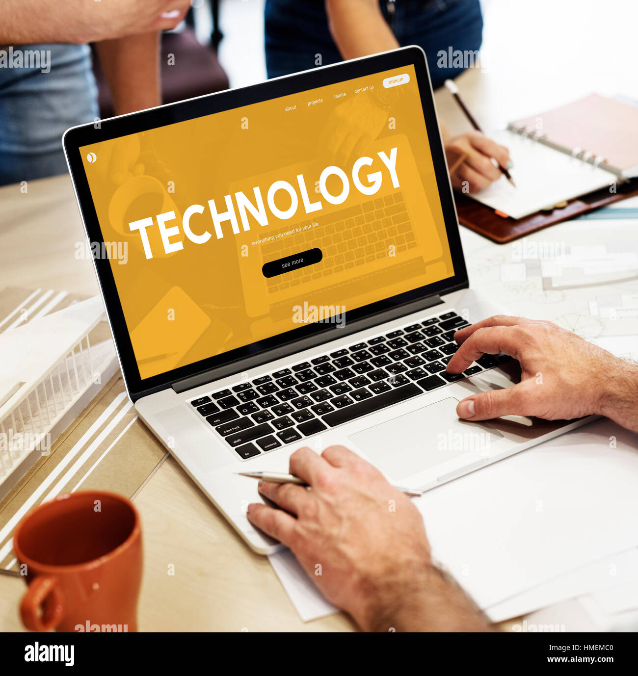Internet Technology Social Media Concept Stock Photo - Alamy