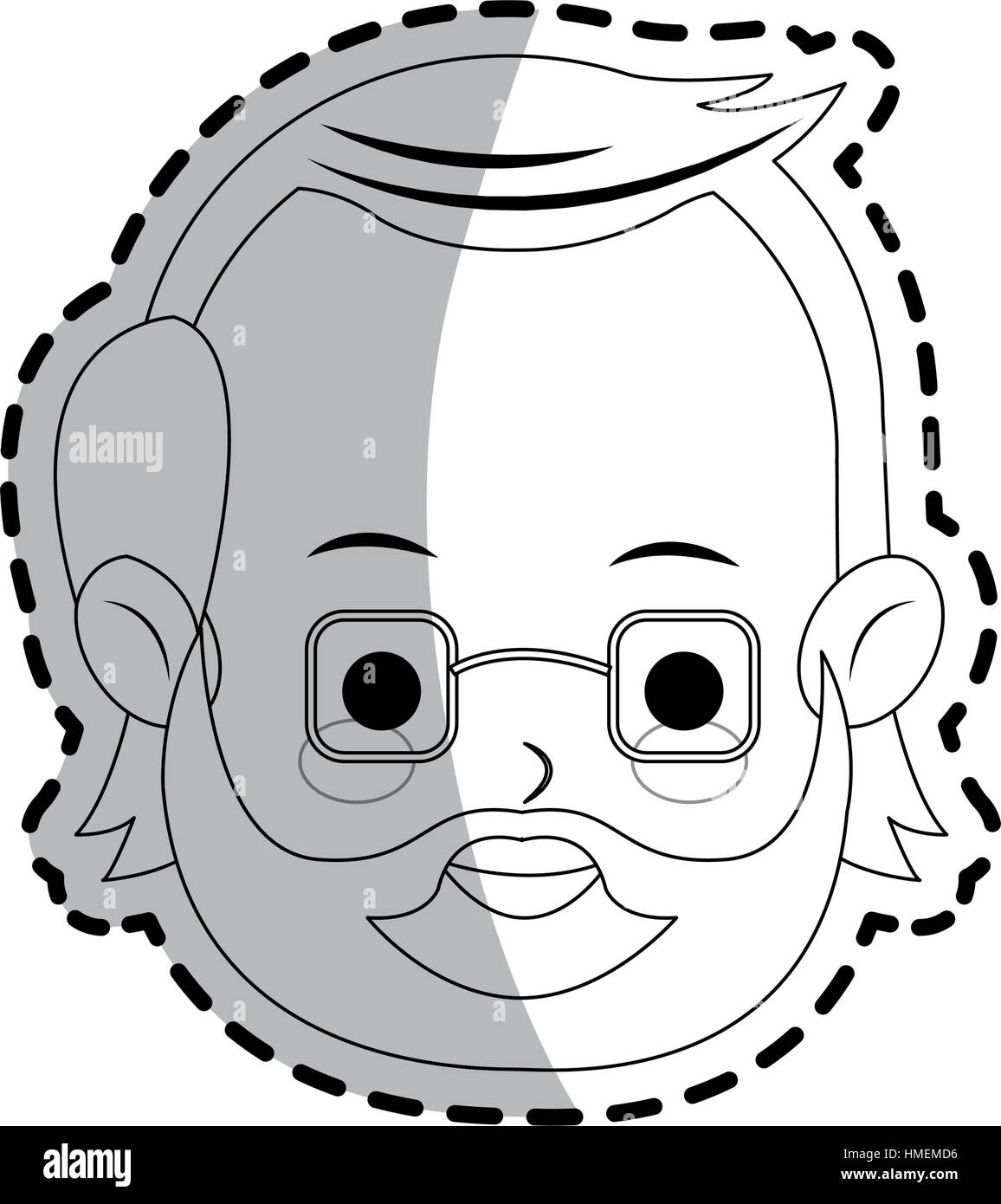 old man cartoon icon Stock Vector Image & Art - Alamy