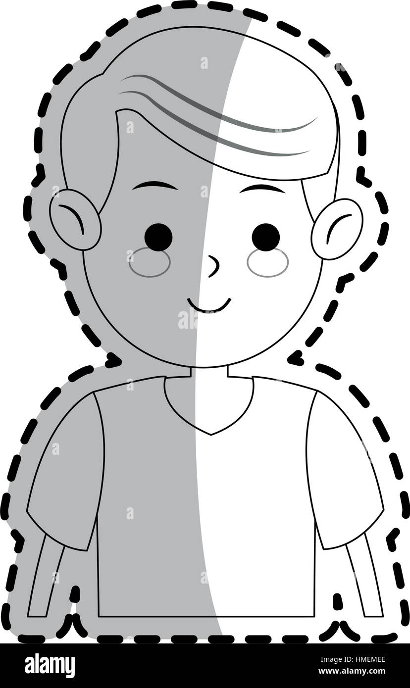 boy cartoon icon Stock Vector Image & Art - Alamy