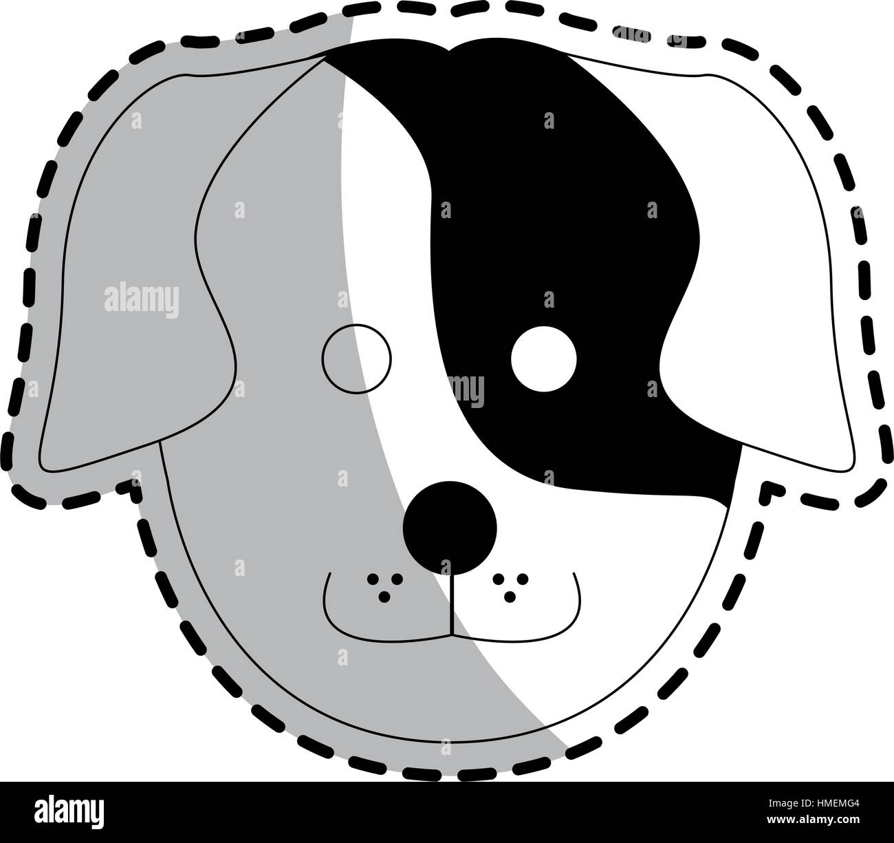 dog cartoon icon Stock Vector Image & Art - Alamy