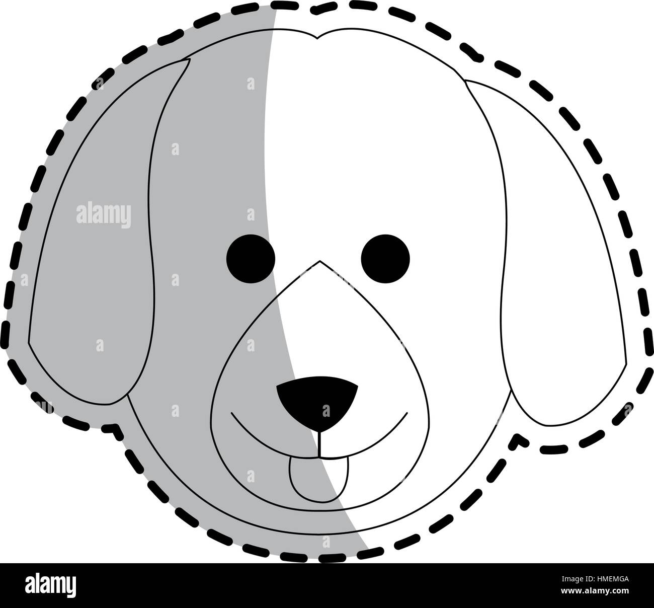dog cartoon icon Stock Vector Image & Art - Alamy