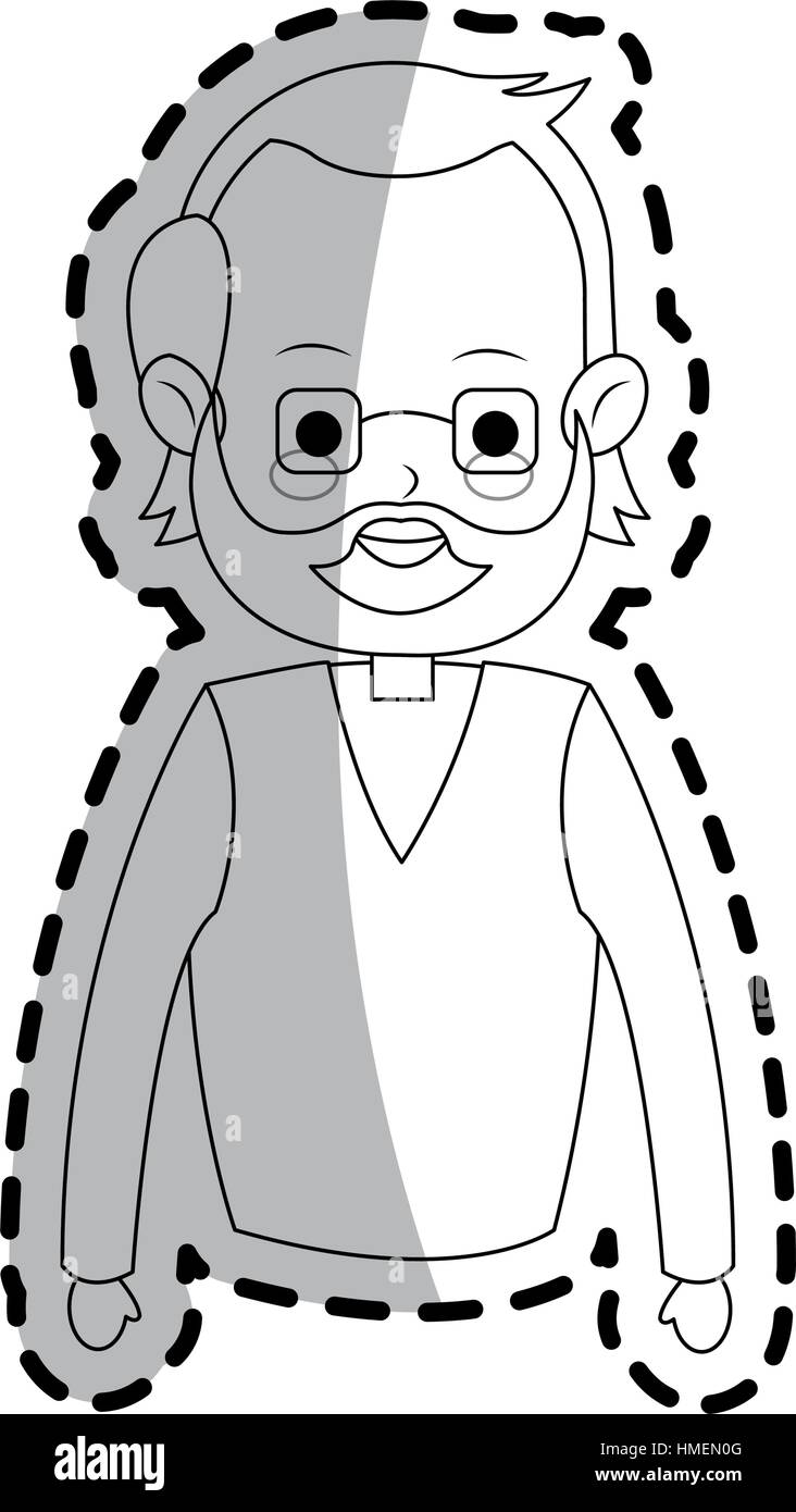 old man cartoon icon Stock Vector Image & Art - Alamy
