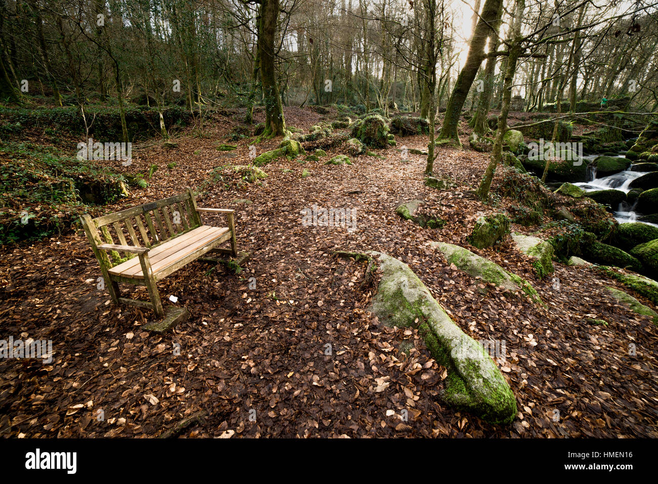 Old gunpowder factory, Kennal Vale, Cornwall. Site of an important ...