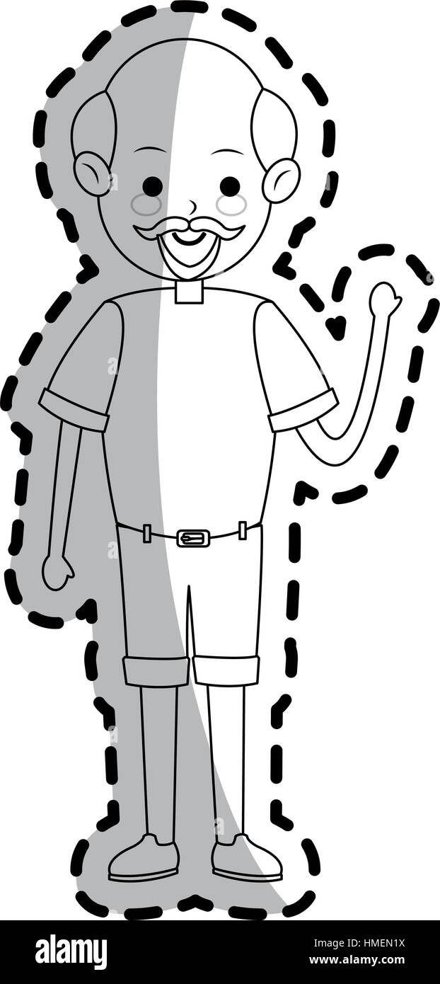 old man cartoon icon Stock Vector Image & Art - Alamy