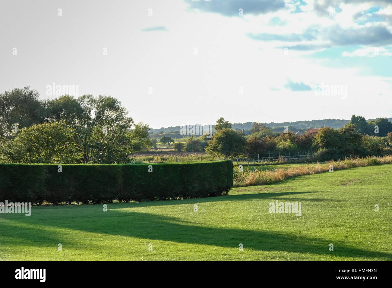 English countryside, taken in the late afternoon in October Stock Photo ...