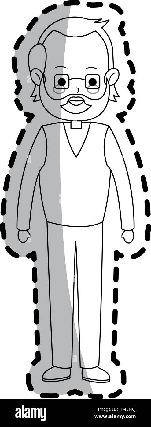 old man cartoon icon Stock Vector Image & Art - Alamy
