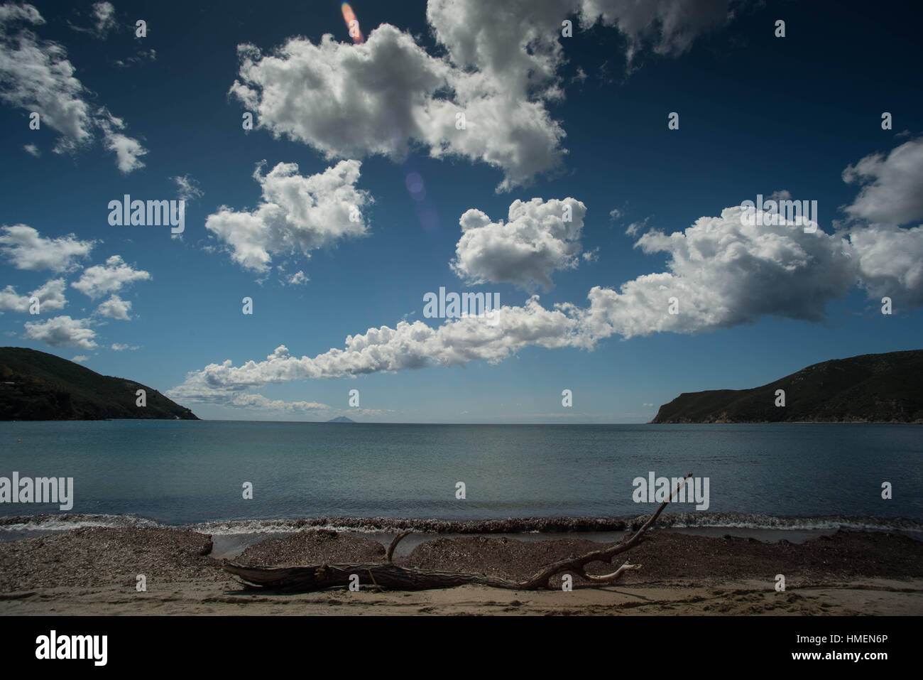 Lacona Beach, Elba, Italy Stock Photo - Alamy