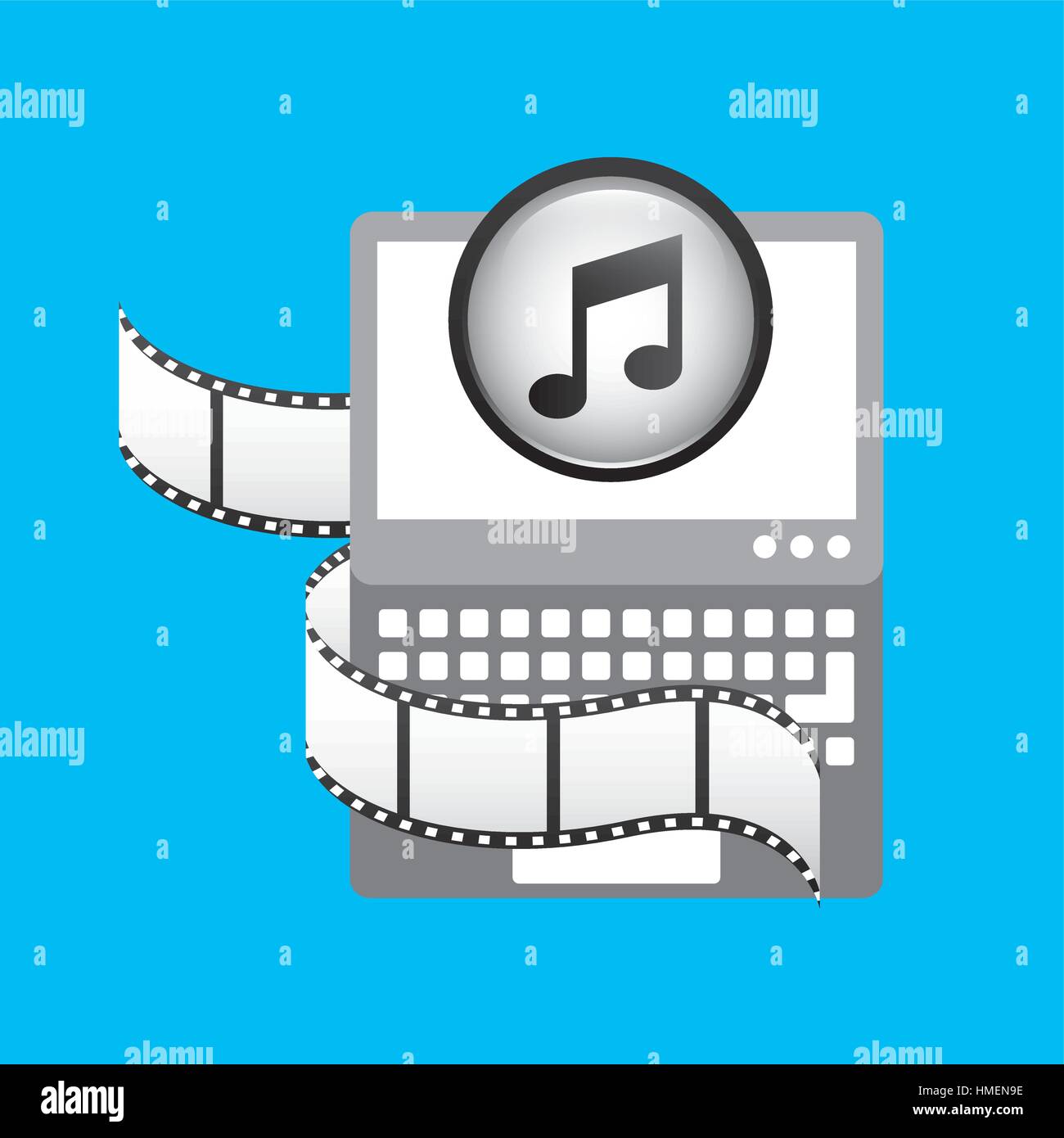 mobile media player icons vector illustration design Stock Vector Image ...