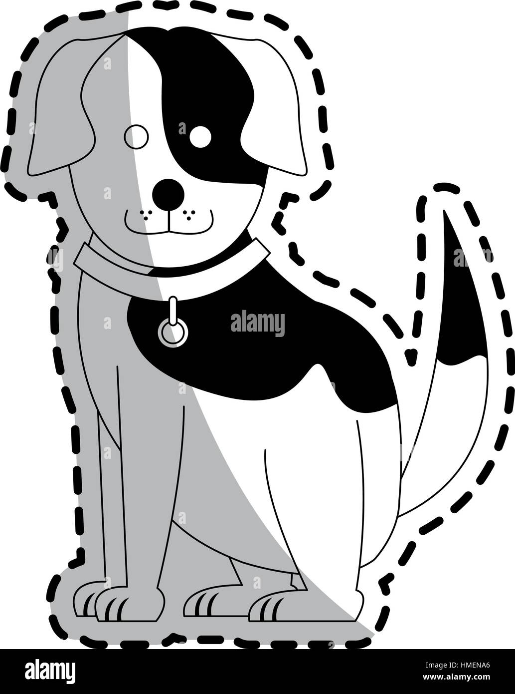 dog cartoon icon Stock Vector Image & Art - Alamy