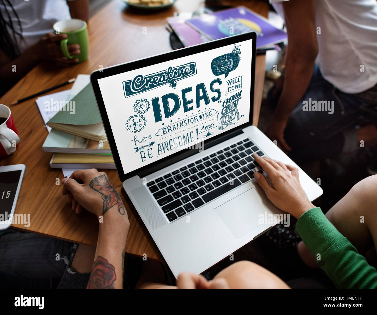 Creative Ideas Brainstorming Inspiration Concept Stock Photo - Alamy