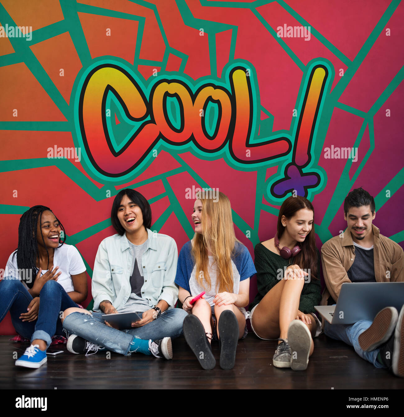 Cool Chill Chic Creative Fashion Fresh Trends Concept Stock Photo - Alamy