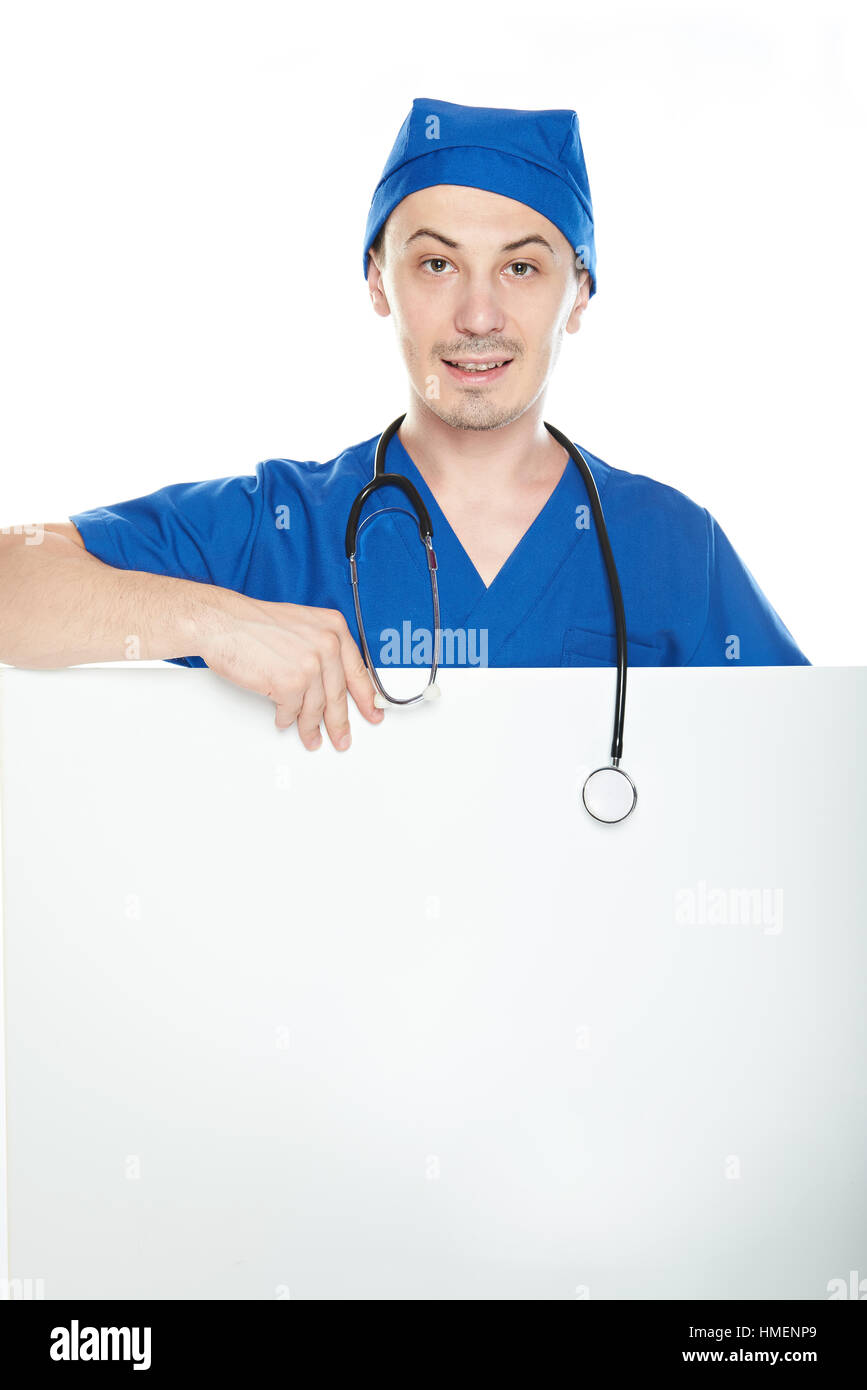 Doctor white coat holding hi-res stock photography and images - Alamy