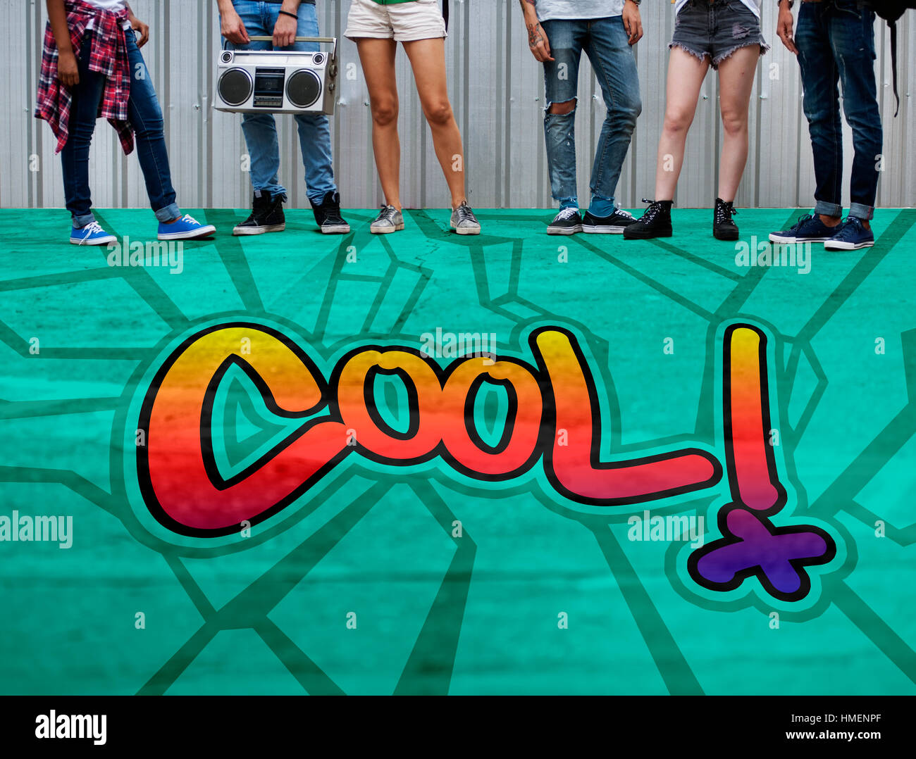 Cool Chill Chic Creative Fashion Fresh Trends Concept Stock Photo - Alamy