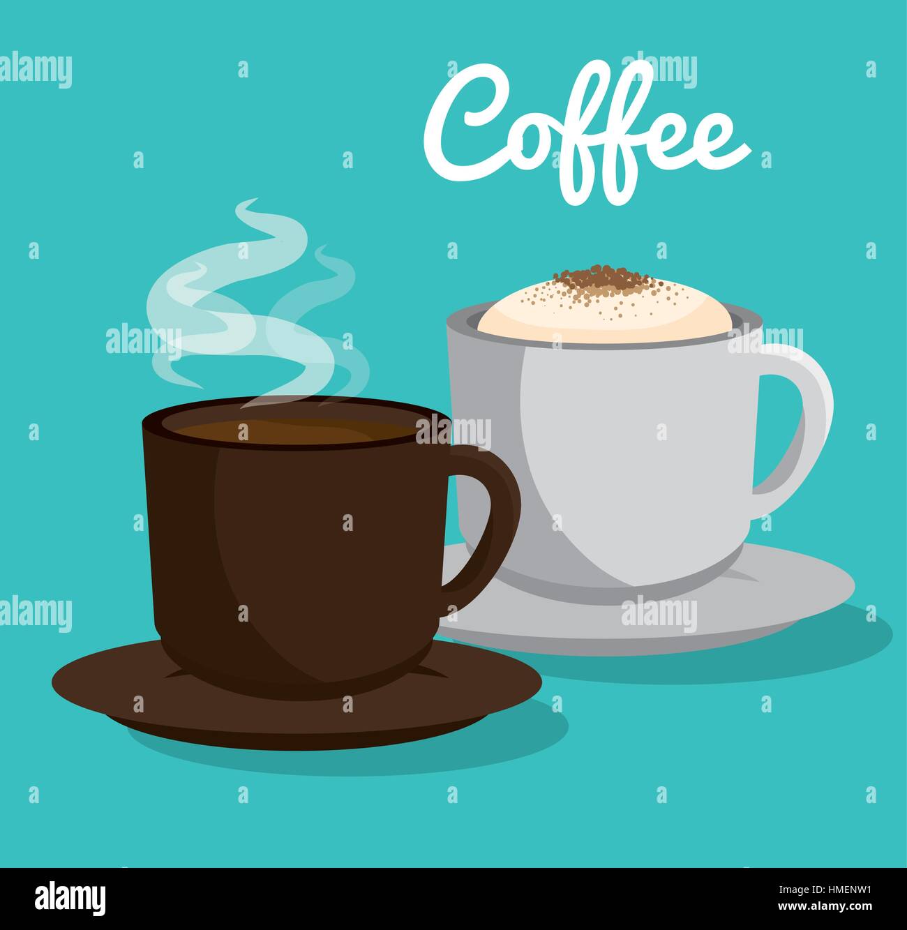 Always fresh coffee graphic hi-res stock photography and images - Alamy
