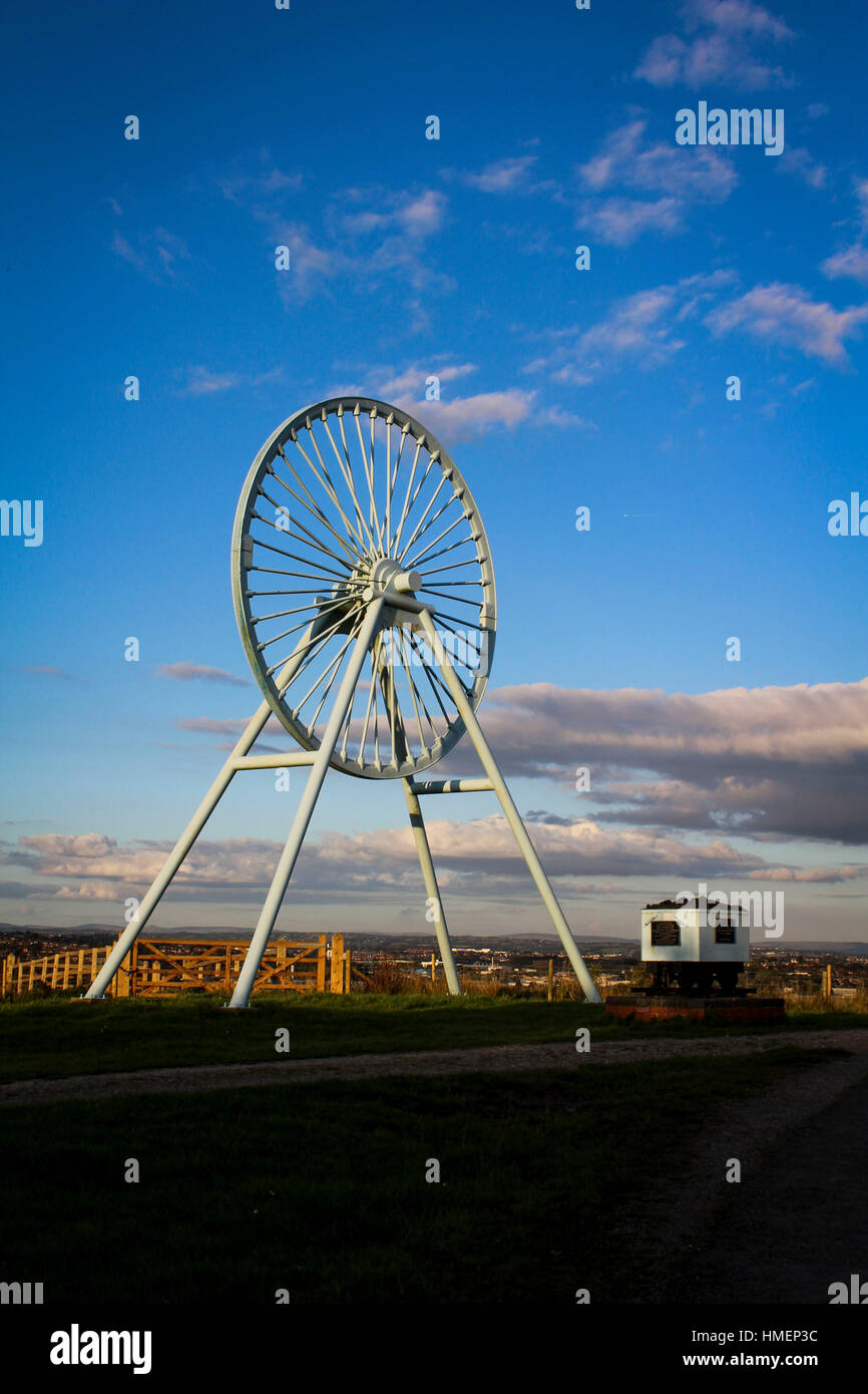 Apedale pit wheel hi-res stock photography and images - Alamy