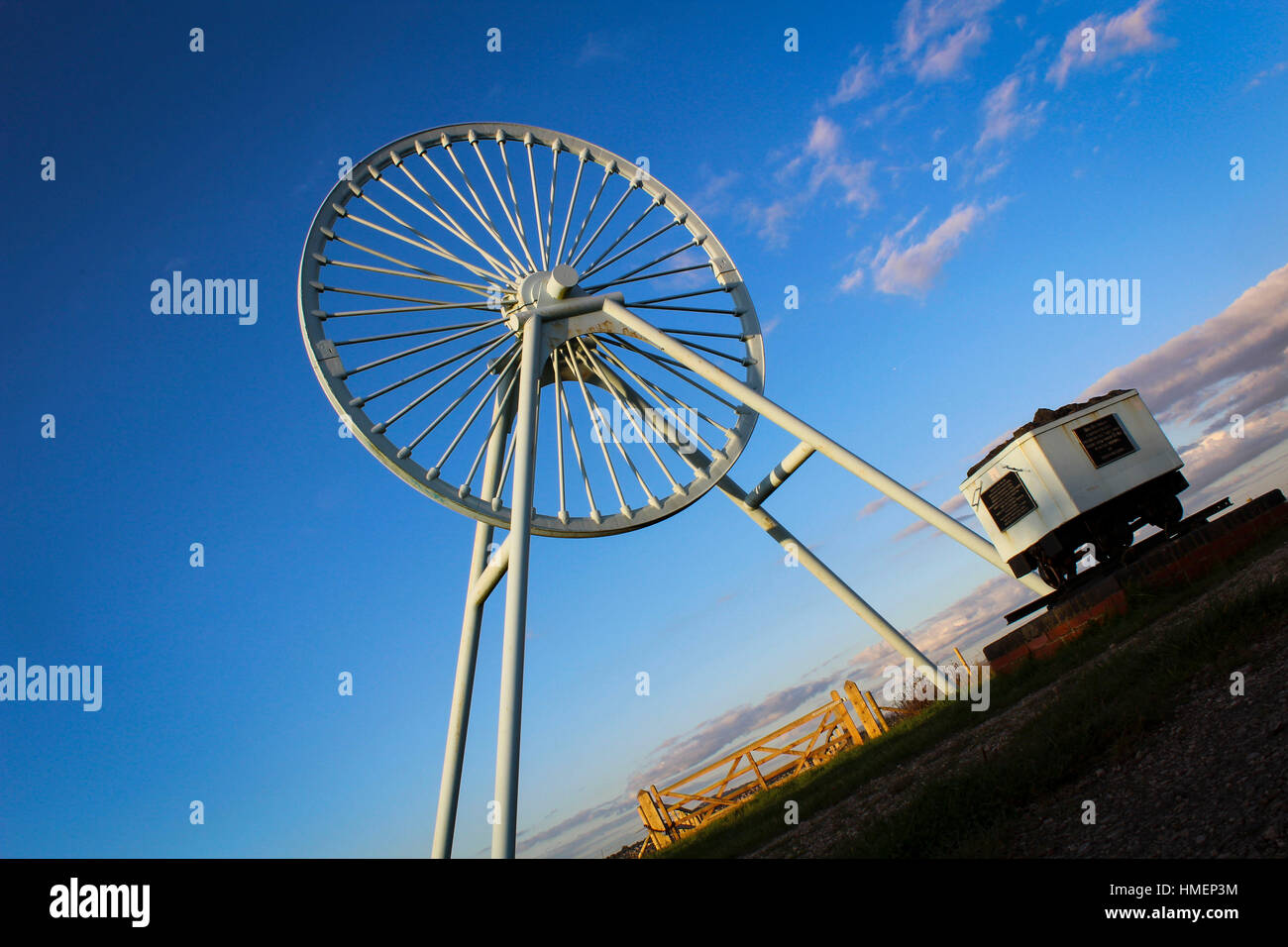 Apedale pit wheel hi-res stock photography and images - Alamy