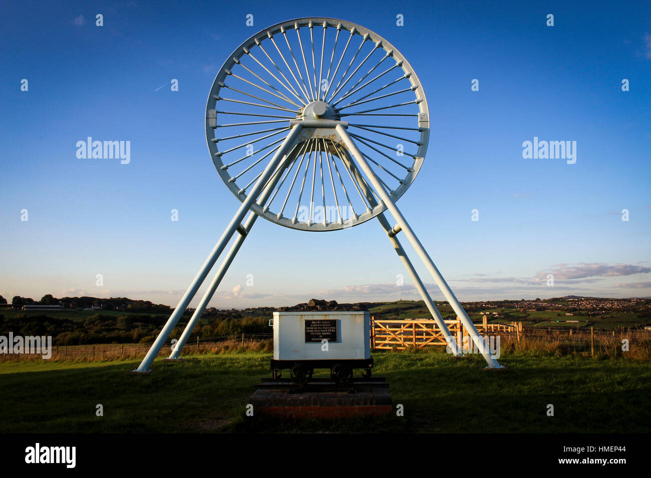 Pit wheel memorial hi-res stock photography and images - Alamy