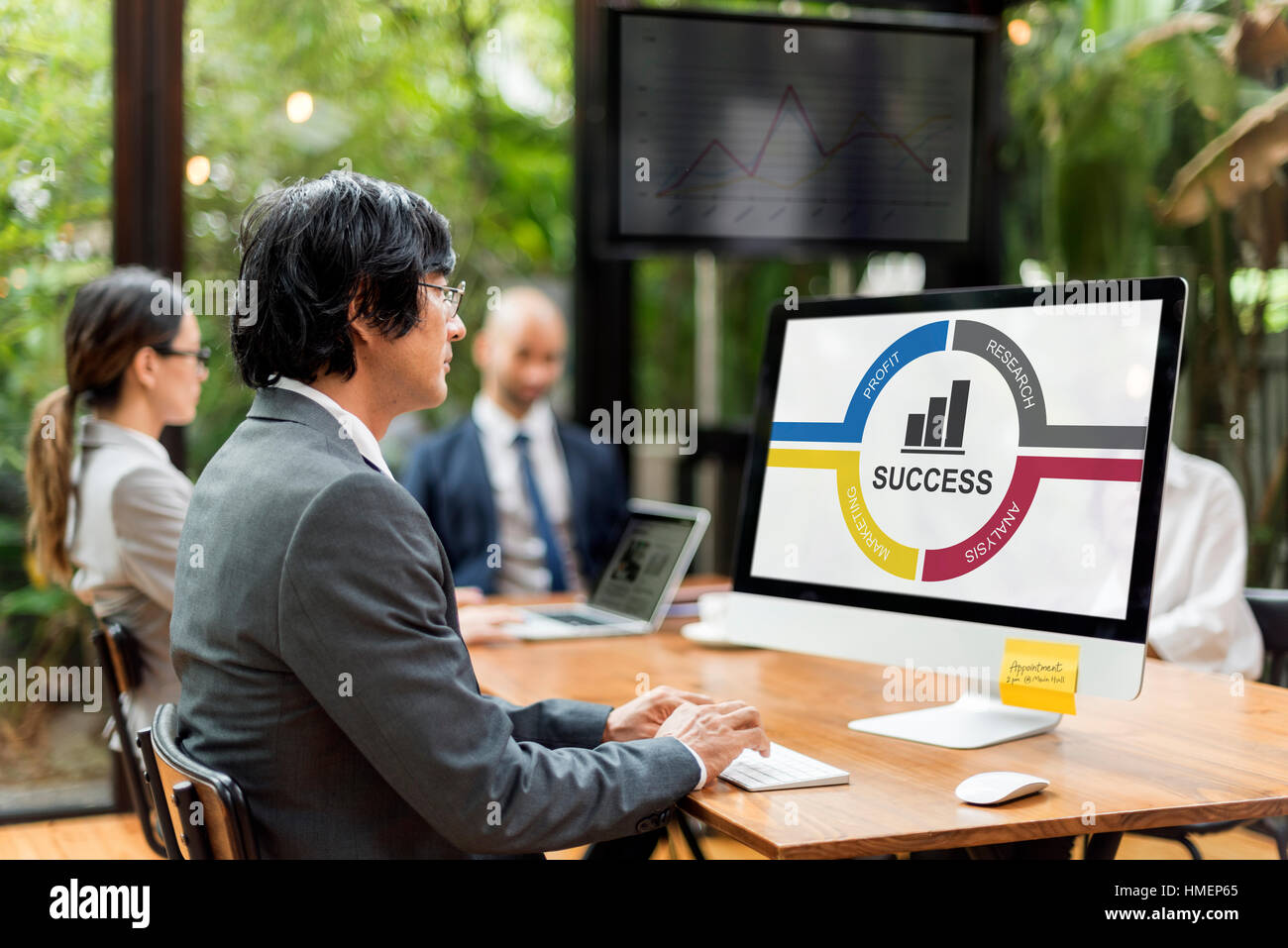 Success Diagram Processes Circle Concept Stock Photo - Alamy