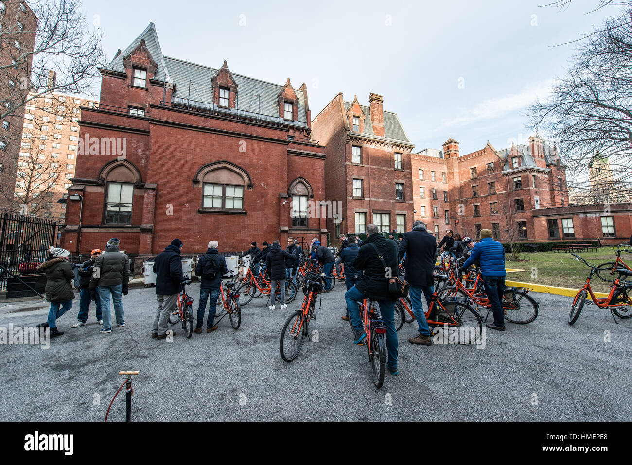 New York Central Park Bike tour Stock Photo - Alamy