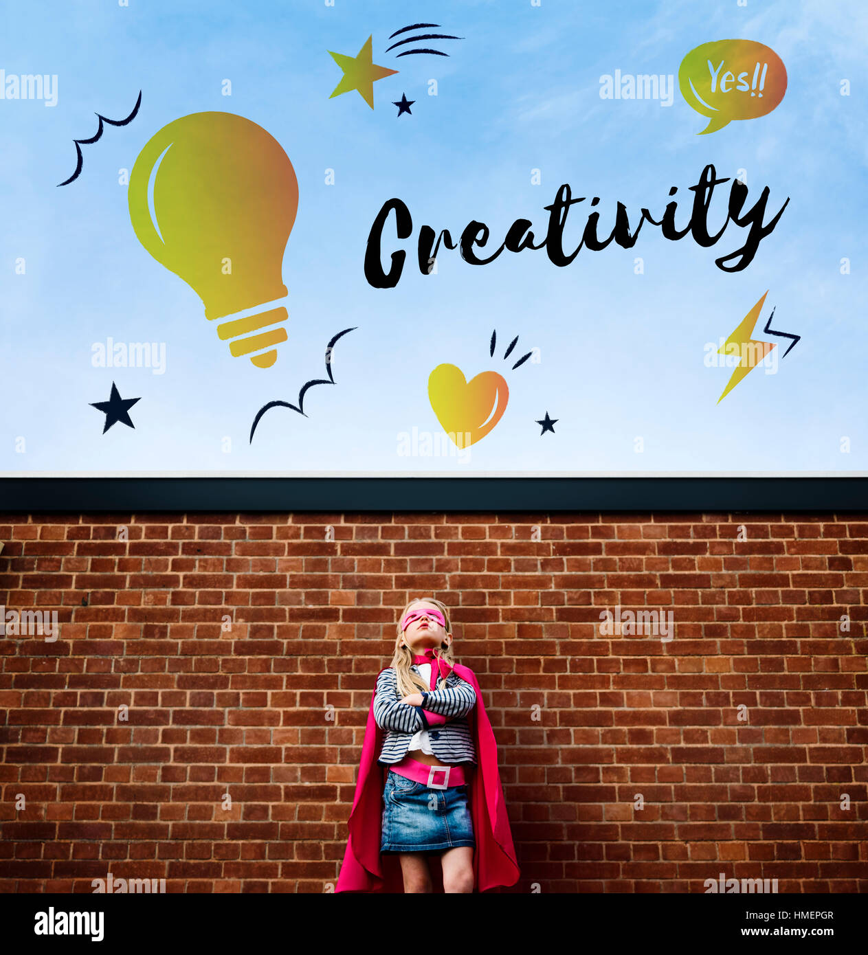 Inspiration Creative Ideas Brainstorming Concept Stock Photo - Alamy