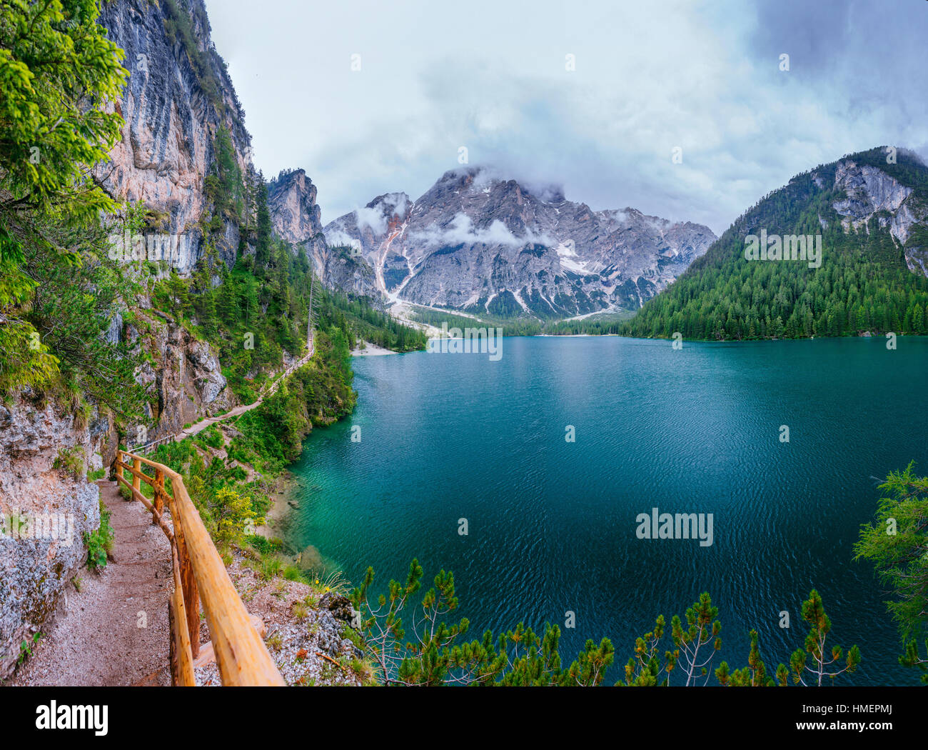 lake between mountains Stock Photo - Alamy