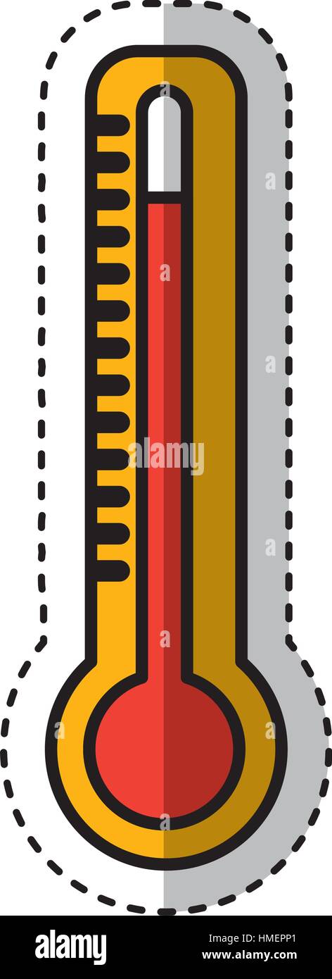 Thermometer Temperature Measure Icon Stock Vector Image And Art Alamy