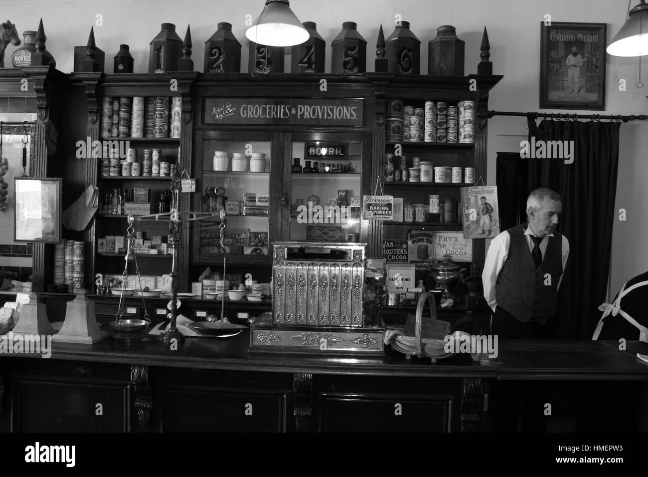 English victorian town Black and White Stock Photos & Images - Alamy