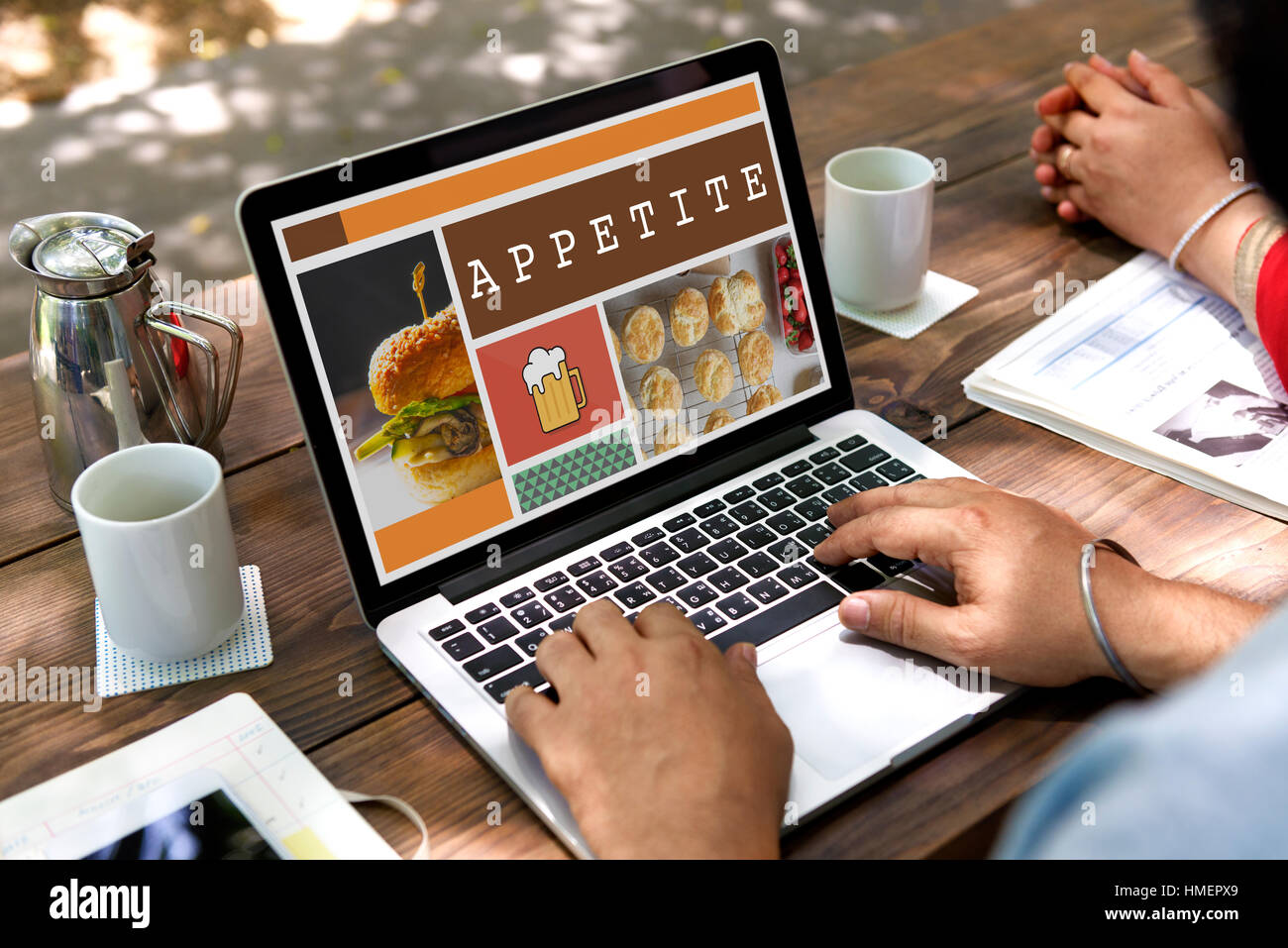 Indian cuisine restaurant menu hi-res stock photography and images - Alamy