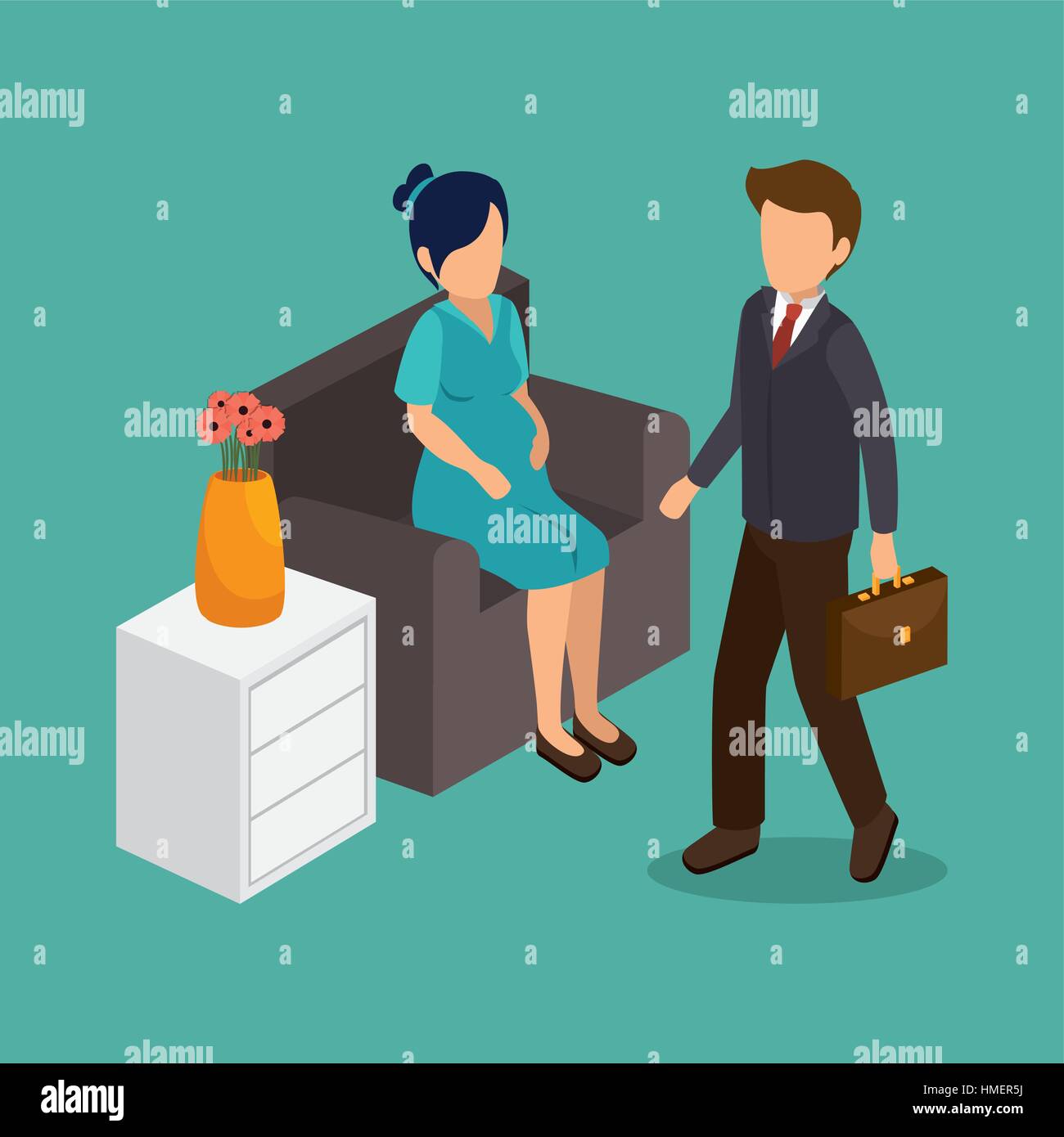 Adult gather Stock Vector Images - Alamy