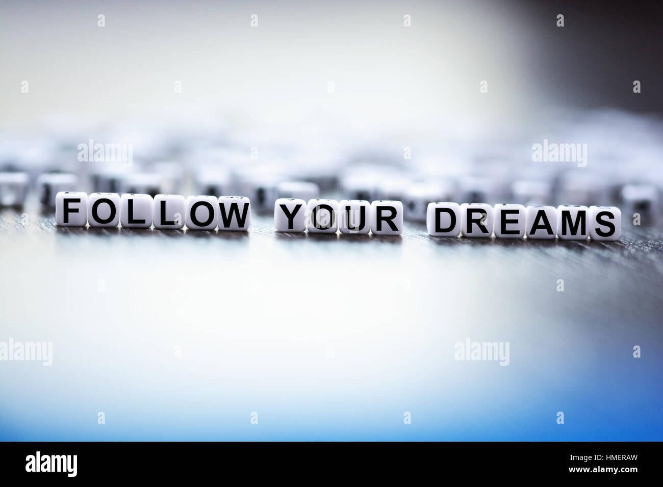 Follow your dreams concept Stock Photo - Alamy