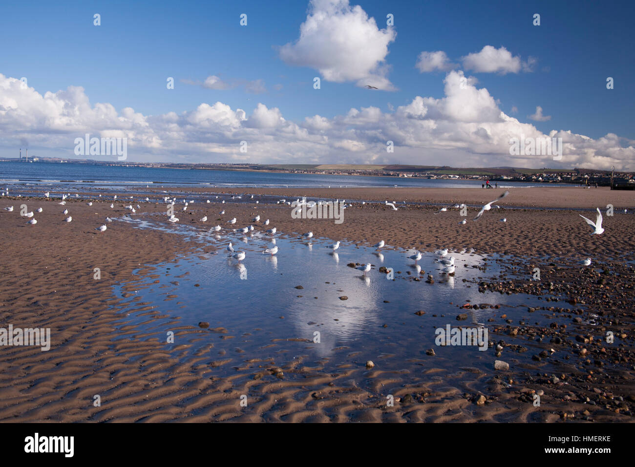 Portobello Beach in Edinburgh Stock Photo - Alamy