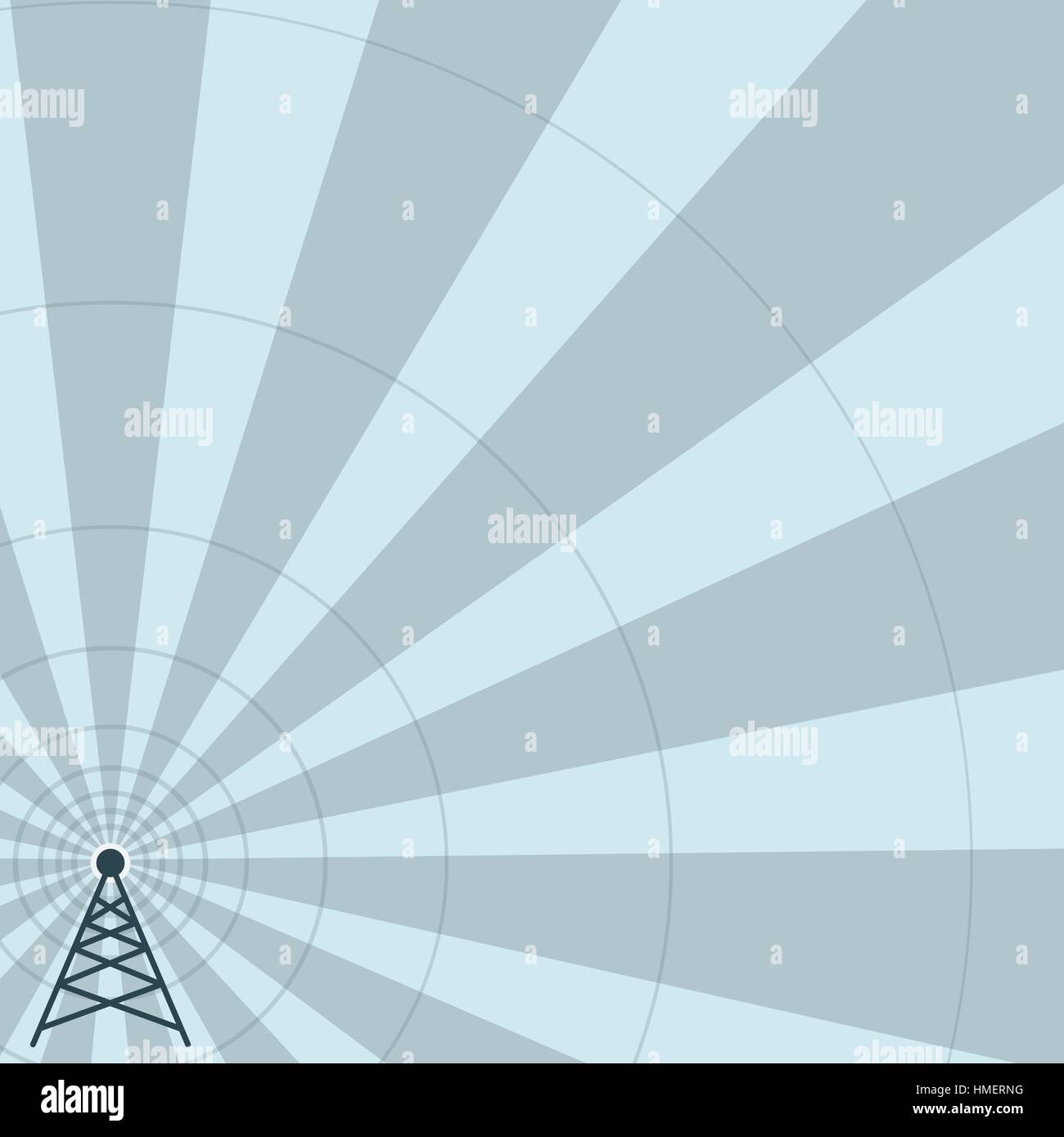 Vintage radio tower Stock Vector Images - Alamy