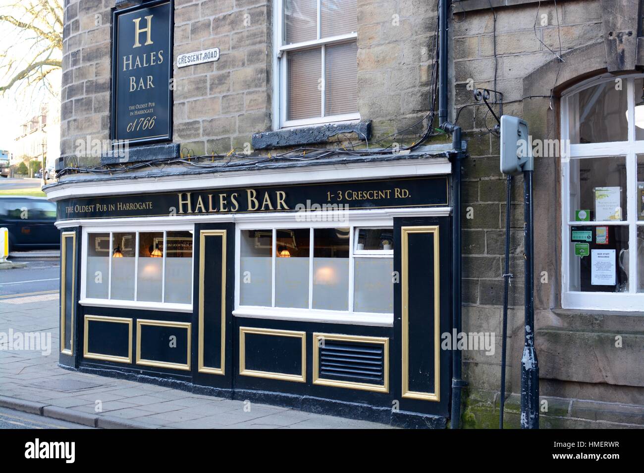 Hales Bar pub and restaurant in Harrogate, North Yorkshire, UK Stock ...