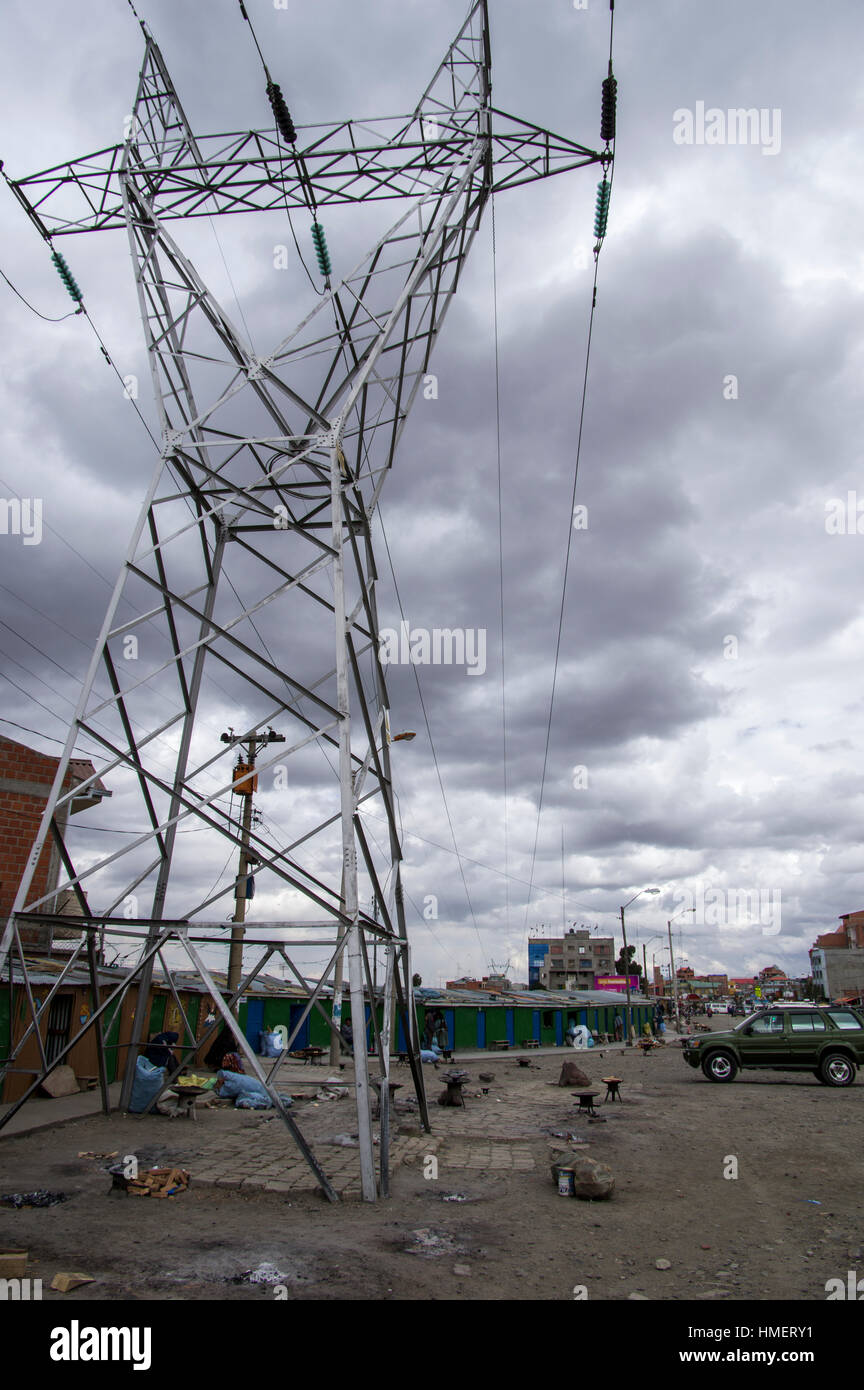Terminal tower electricity pylon hi-res stock photography and images ...