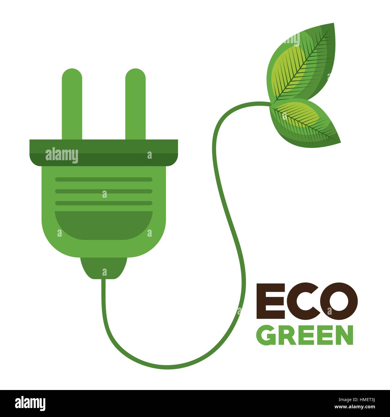 eco green environmental poster vector illustration design Stock Vector ...